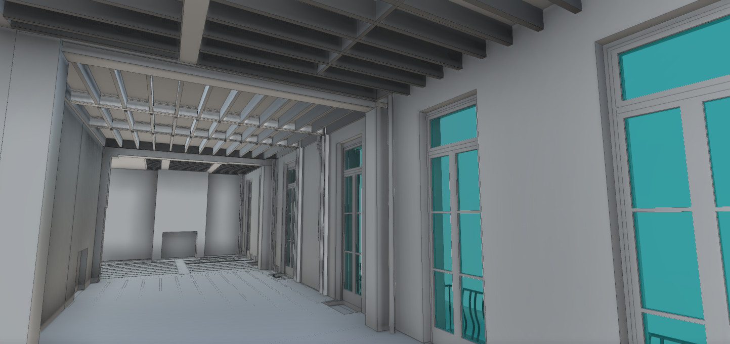 3D Revit Survey Model of Victorian Building in Kensington | Terrain Surveys