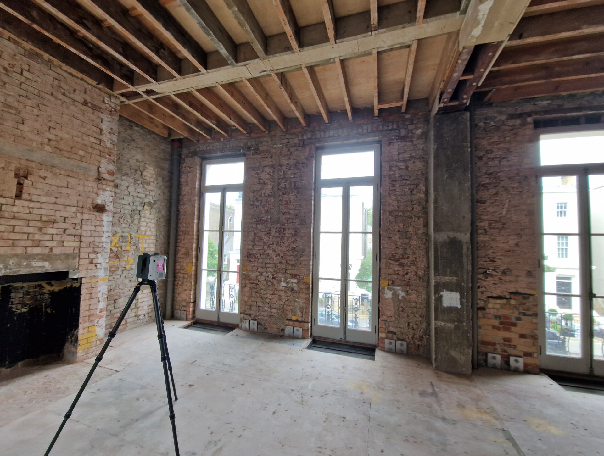 3D Revit Survey Model of Victorian Building in Kensington | Terrain Surveys
