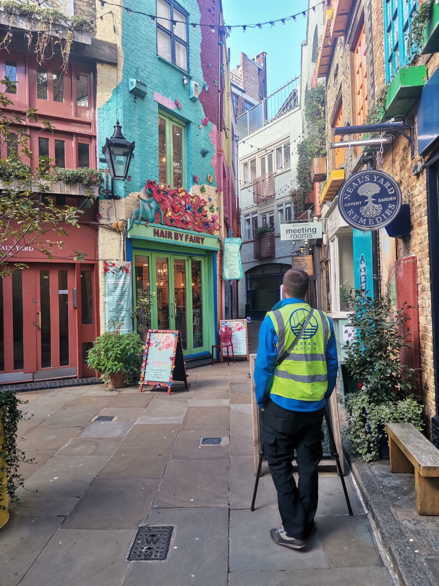 Measured Building Survey in Covent Garden, London | Terrain Surveys