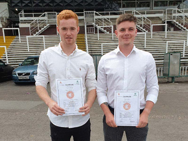 Ryan & Tom Graduate From TSA Surveying Courses | Terrain Surveys